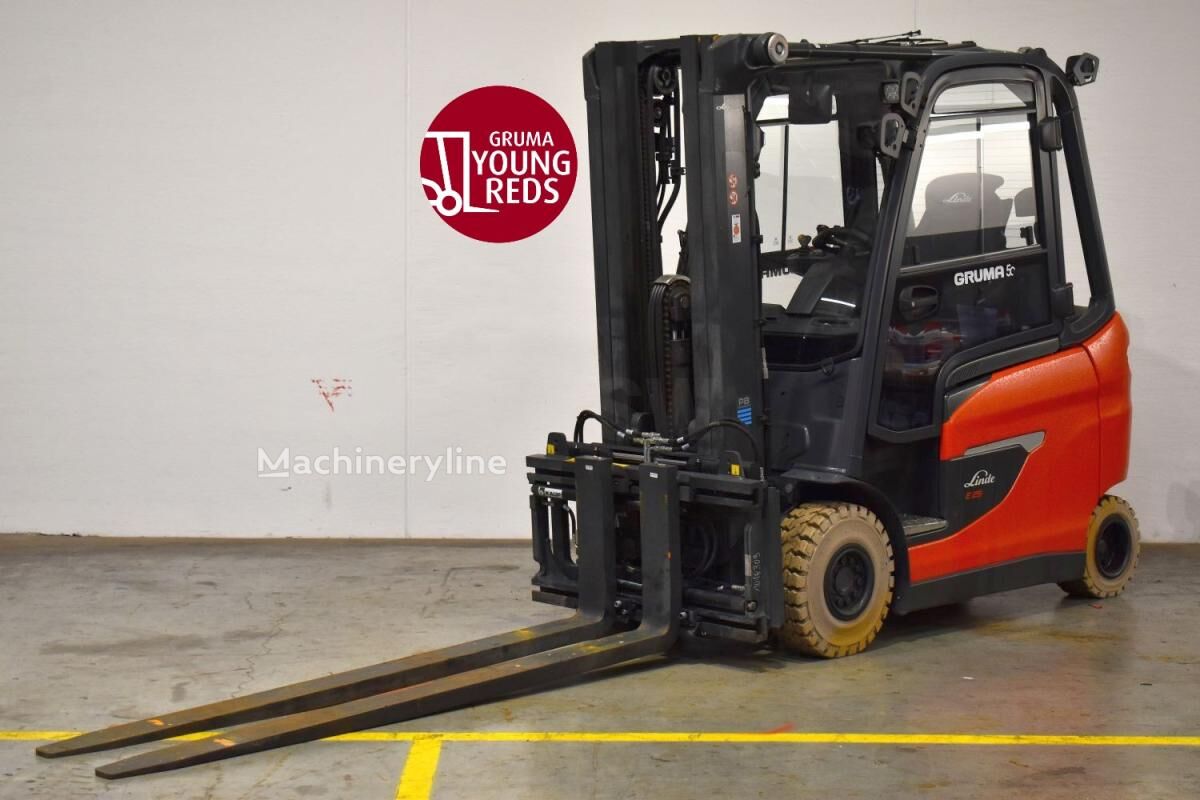 Linde E 25/600 HL 1252-01 električni viljuškar