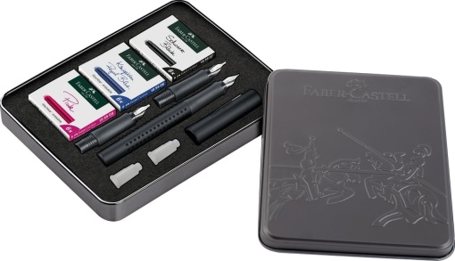 Faber Castell kaligrafski set GRIP Crni