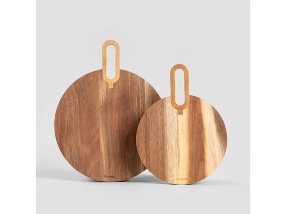 DekorDom Daska za sečenje Set 2pcs Mooka Round HML