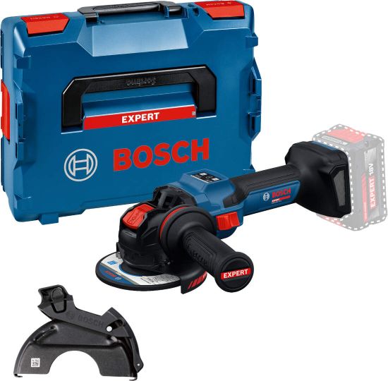 Akumulatorska ugaona brusilica Bosch EXPERT EXWX 18V-15S; 125mm; X-LOCK; Solo; bez baterije i punjača + L-BOXX (06019M6100)