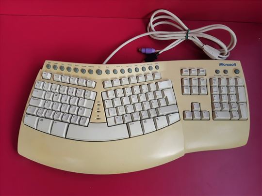 Vintage 90e Microsoft Natural Keyboard Pro Ergonom