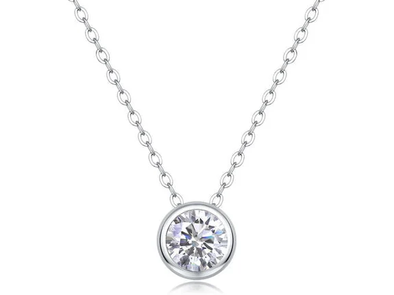 Luxoria Moissanite Lumiere Opium Dream Moissanite Ogrlica 1ct