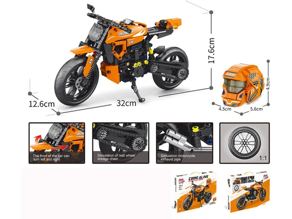 Komplet za gradnju Motor 578 delova