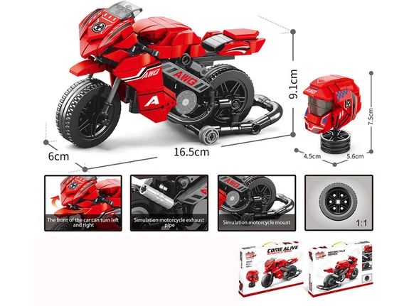 Komplet za gradnju Motor 400 delova