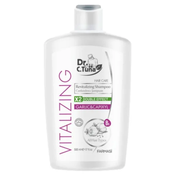 Dr.C.Tuna GARLIC & CAPIXYL Šampon sa ekstraktom belog luka i capixylom protiv opadanja kose, 500ml