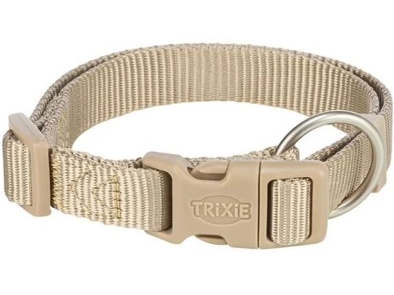 Trixie Premium ogrlica 22-35cm/10mm bež