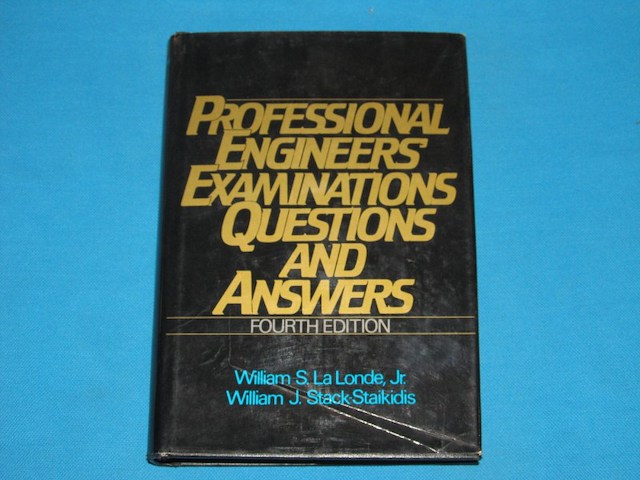 Professional Engineer`s Examination Questions and Answe