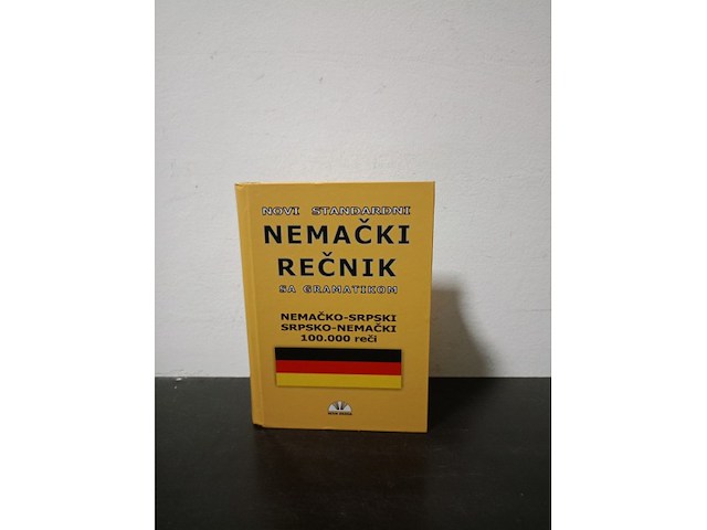 Novi standardni NEMAČKI REČNIK sa gramatikom