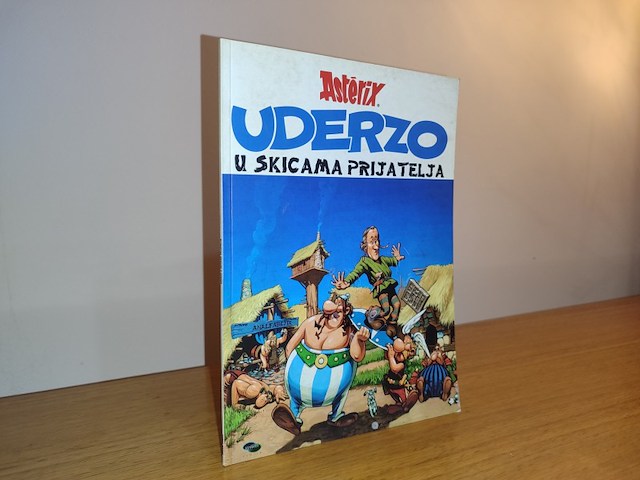 Uderzo - Asterix u skicama prijatelja
