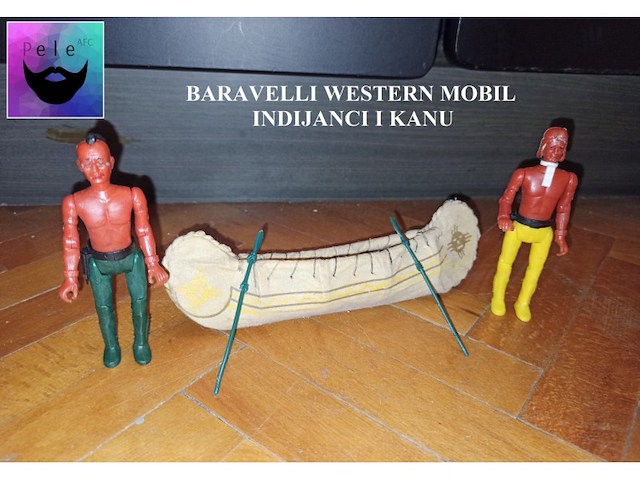 Baravelli Western Mobil - Indijanci i kanu (camac)