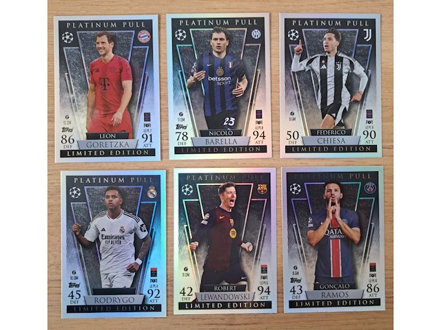 Match Attax 2024/25 Platinum Pull