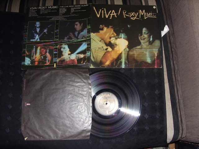 Roxy Music – Viva! Roxy Music LP Island UK 1976.