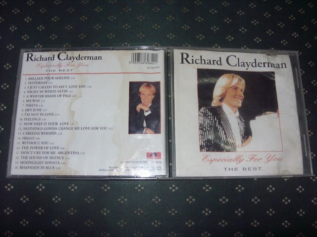 Richard Clayderman – Especially For You (The Best) CD