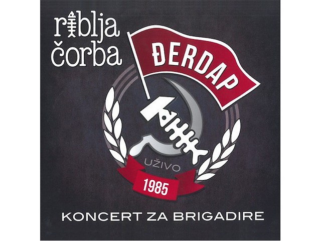 Riblja Čorba ‎– Koncert Za Brigadire CD u Celofanu