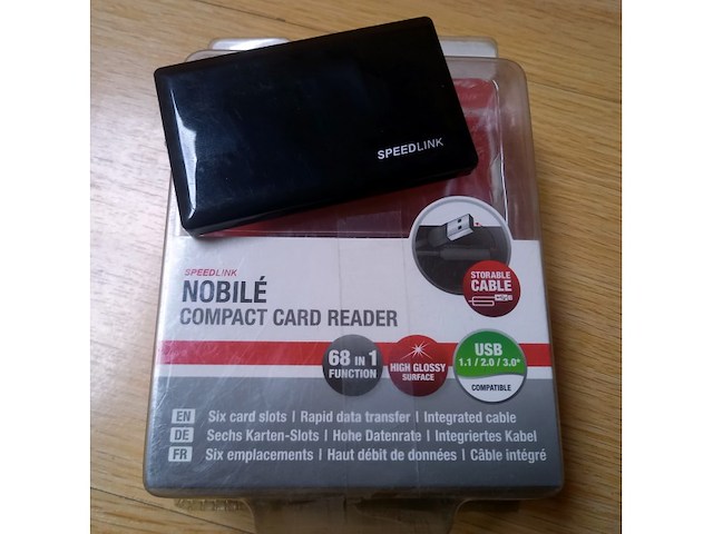 Speedlink - NOBILÉ Portable Card Reader 68-in-1