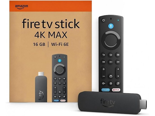 Fire TV Stick 4K Max, system user mod, NOV!