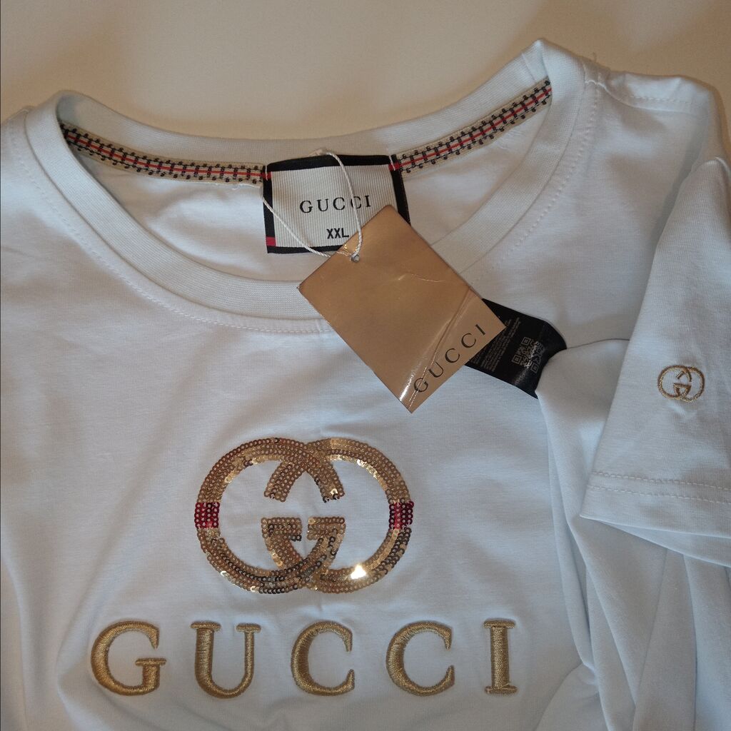 Vel. XXL. Nova Gucci ženska majica. Cena 1.800 dinara. Uplata pa