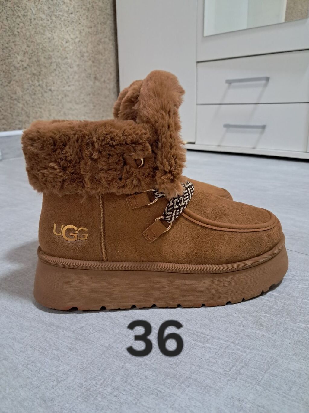 Ugg čizme, bоја - Braon, 36