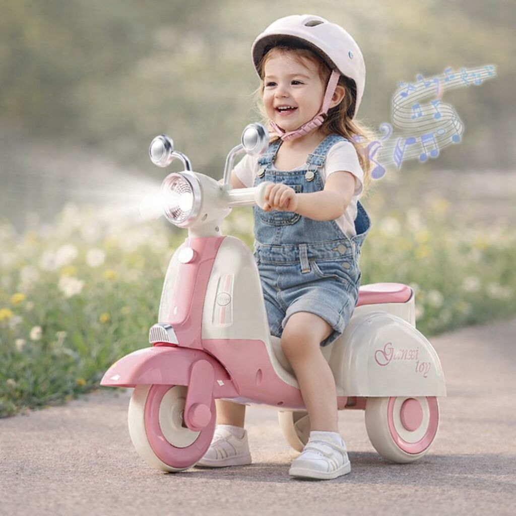 Balans skuter za devojcice NOVO Baby Balance Bike – muzički balans