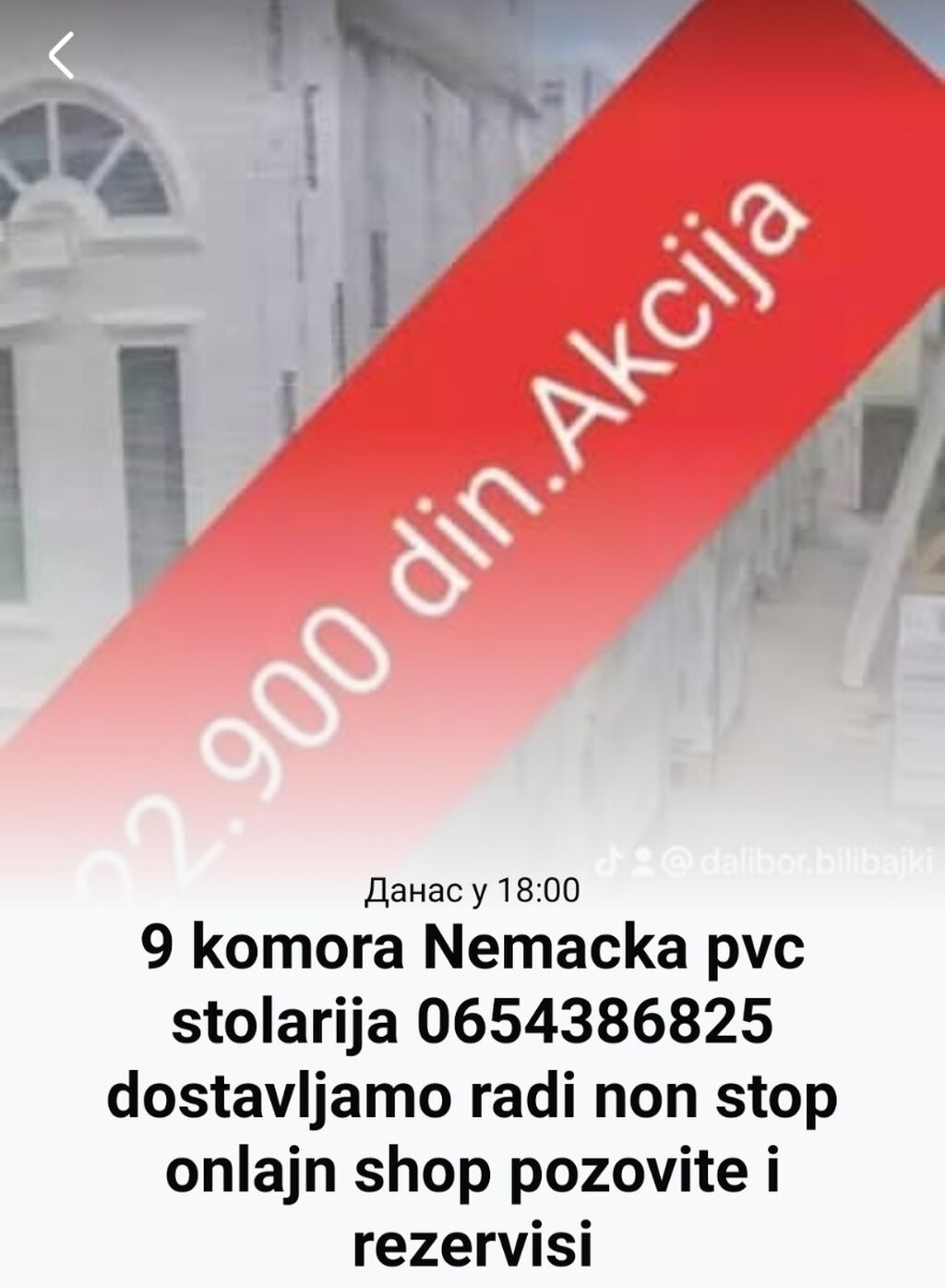 PVC prozori i vrata – nemački sistemi, 9-komorni profili. -