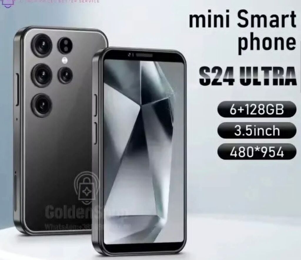 Mini telefon s24 6500 din Ovo je 3G pametni telefon, neki nosioci sim