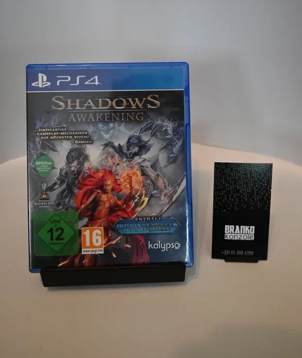 Prodajem original igricu za Sony Playstation 4 konzolu - Shadows