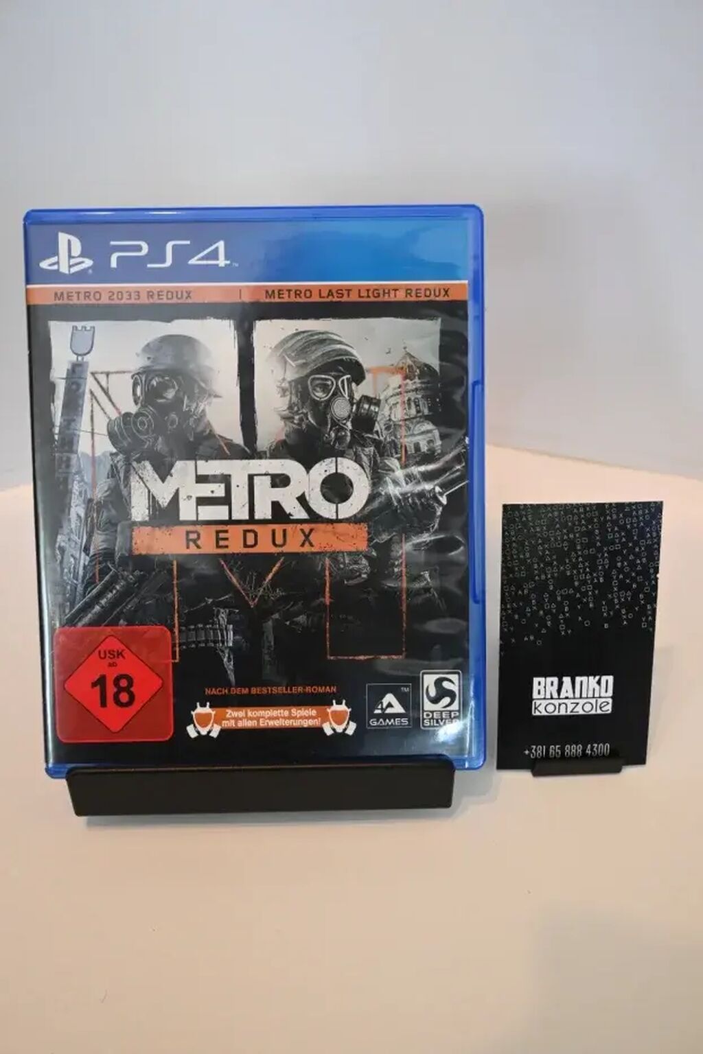Prodajem original igricu za Sony Playstation 4 konzolu - METRO Redux