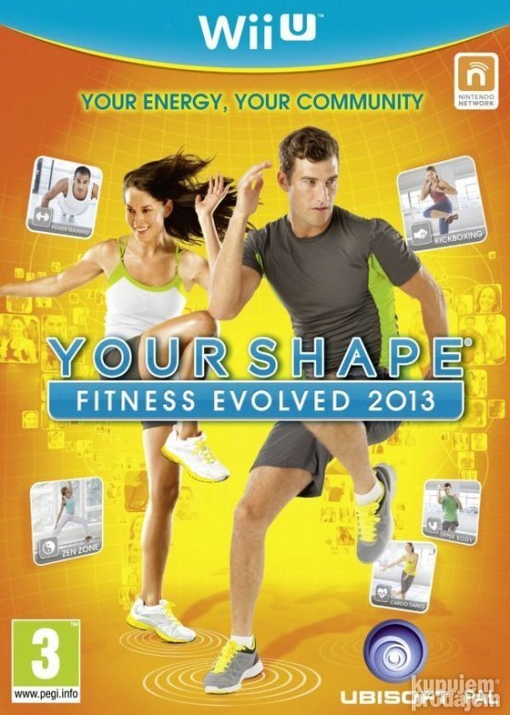 Prodajem original igricu za Nintendo WiiU konzolu - Your Shape Fitness