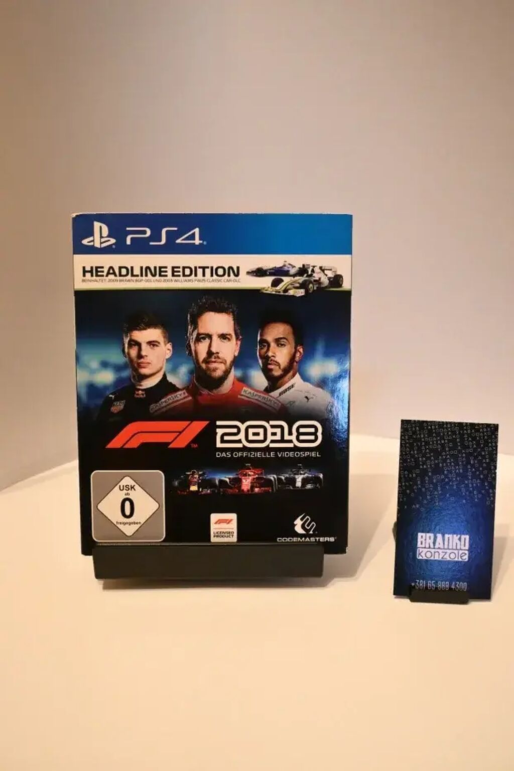 Prodajem original igricu za Sony Playstation 4 konzolu - F1 2018Igra
