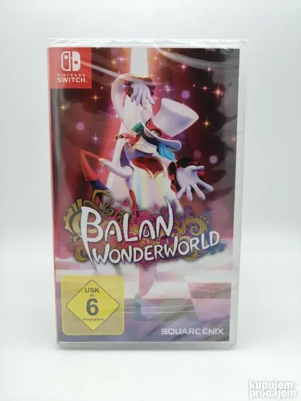 Neotpakovano, u fabrickom celofanu. Balan Wonderworld - za Nintendo