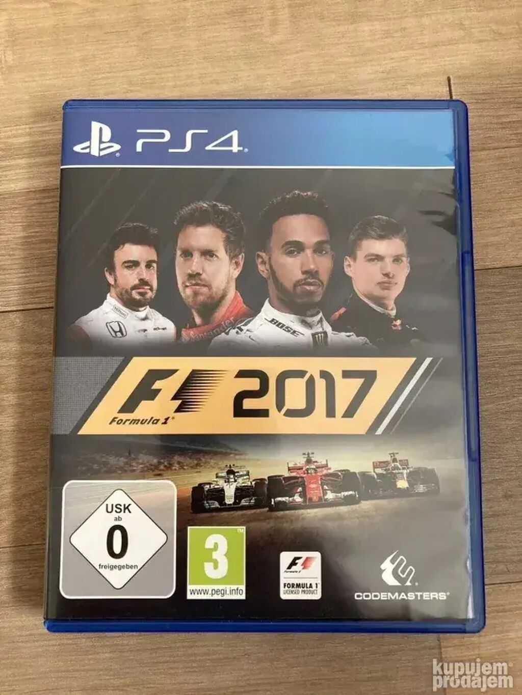 Prodajem original igricu za Sony Playstation 4 konzolu - F1 2017 Igra