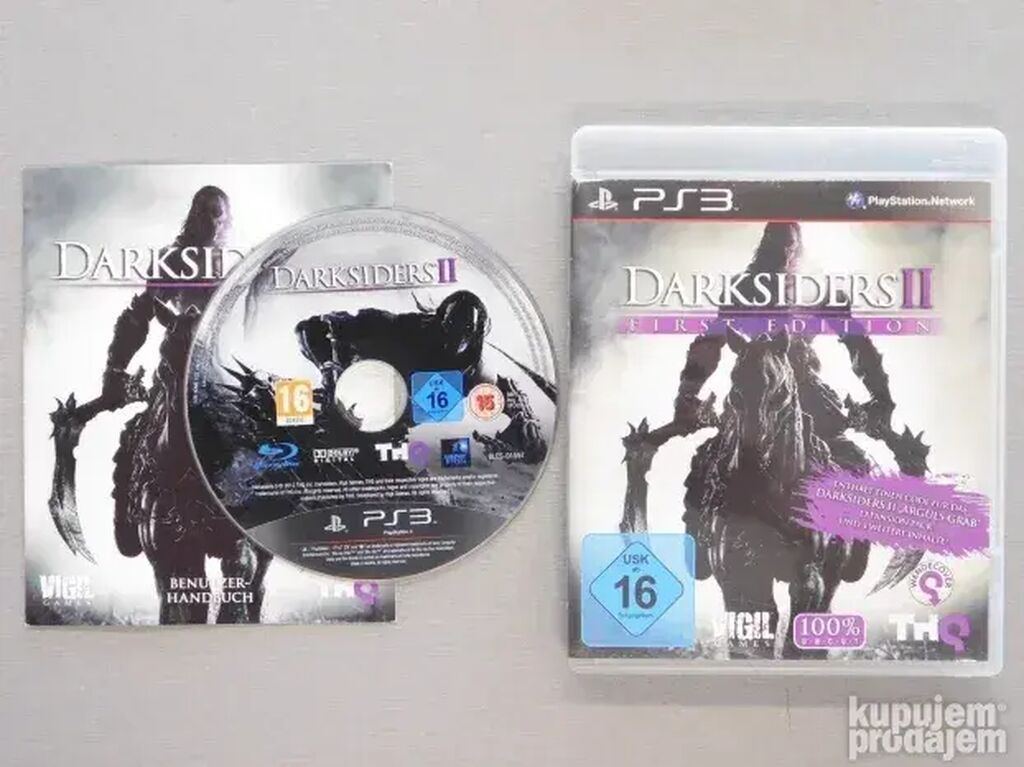 Prodajem original igricu za Sony Playstation 3 konzolu - Darksiders 2