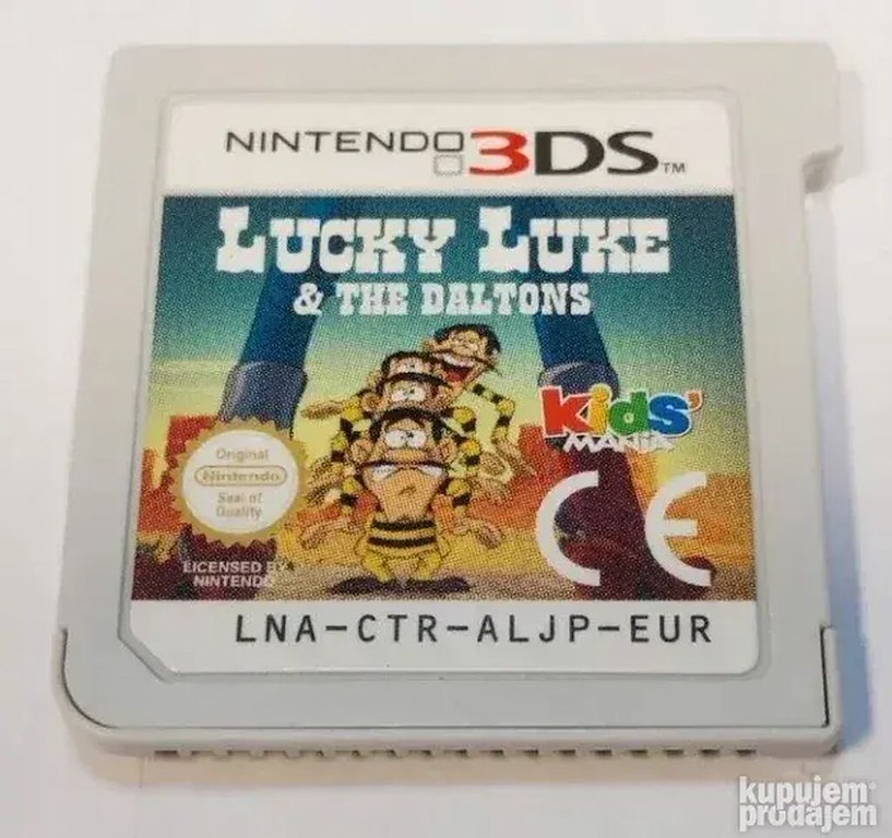 Prodajem original igru za Nintendo 3DS i 2DS konzole - Lucky Luke and