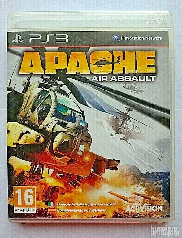 Prodajem original igricu za Sony Playstation 3 konzolu - Apache Air