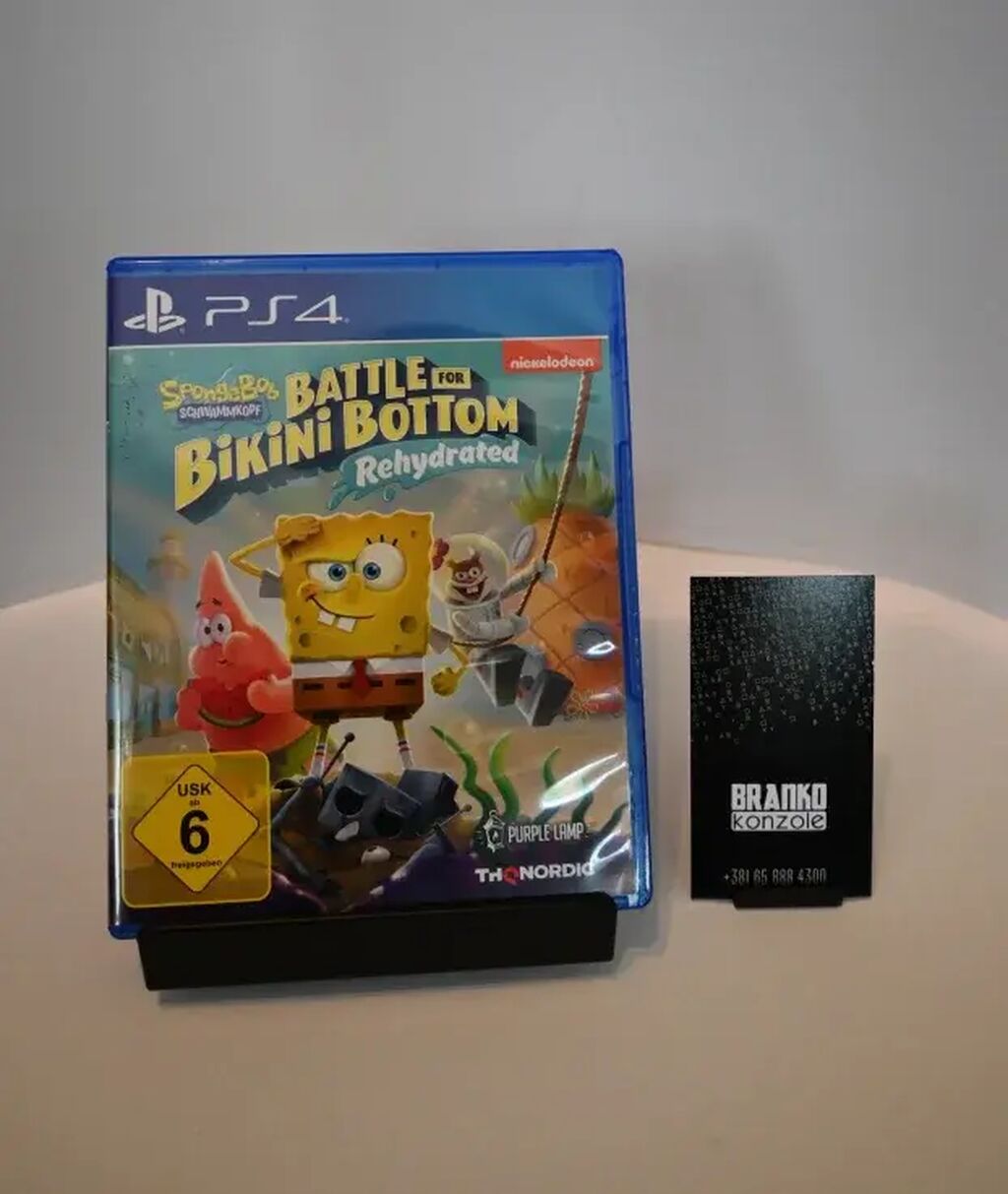 Prodajem original igricu za Sony Playstation 4 konzolu - SpongeBob