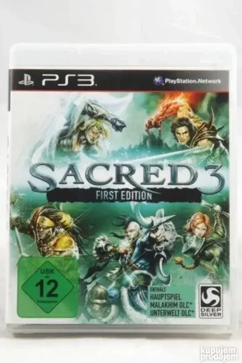 Prodajem original igricu za Sony Playstation 3 konzolu - Sacred 3