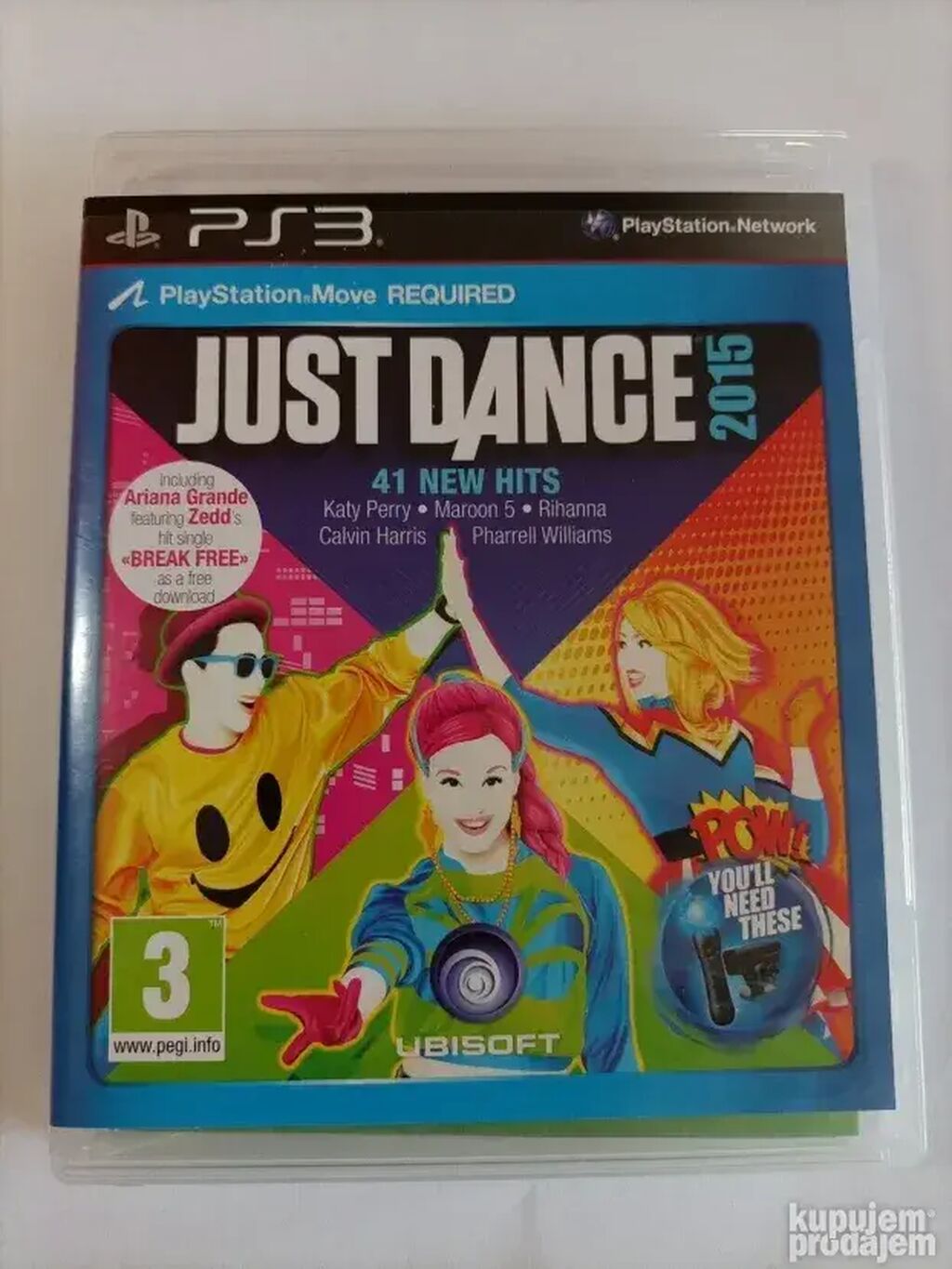 Prodajem original igricu za Sony Playstation 3 konzolu - JUST DANCE