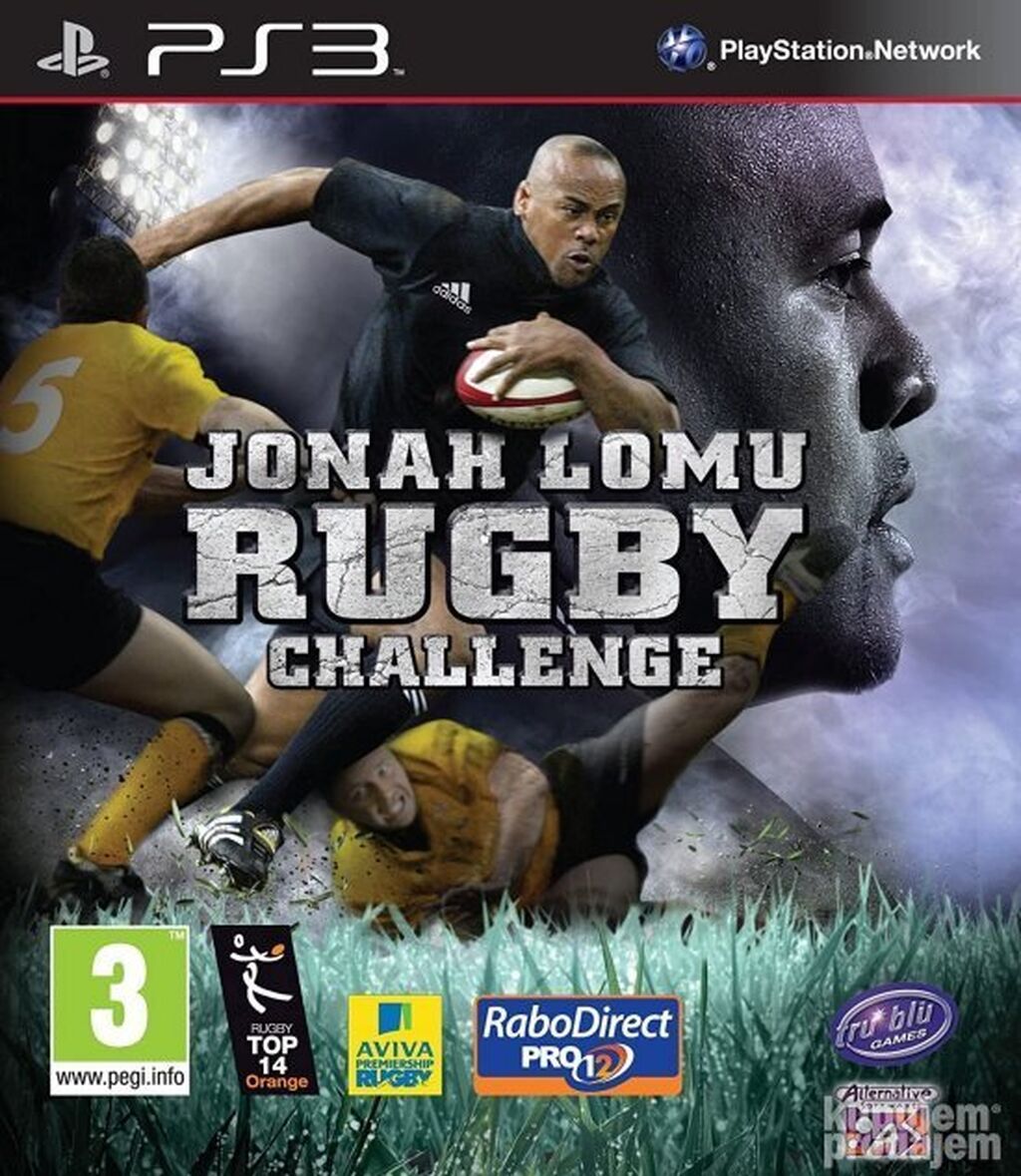 Prodajem original igricu za Sony Playstation 3 konzolu - Jonah Lomu