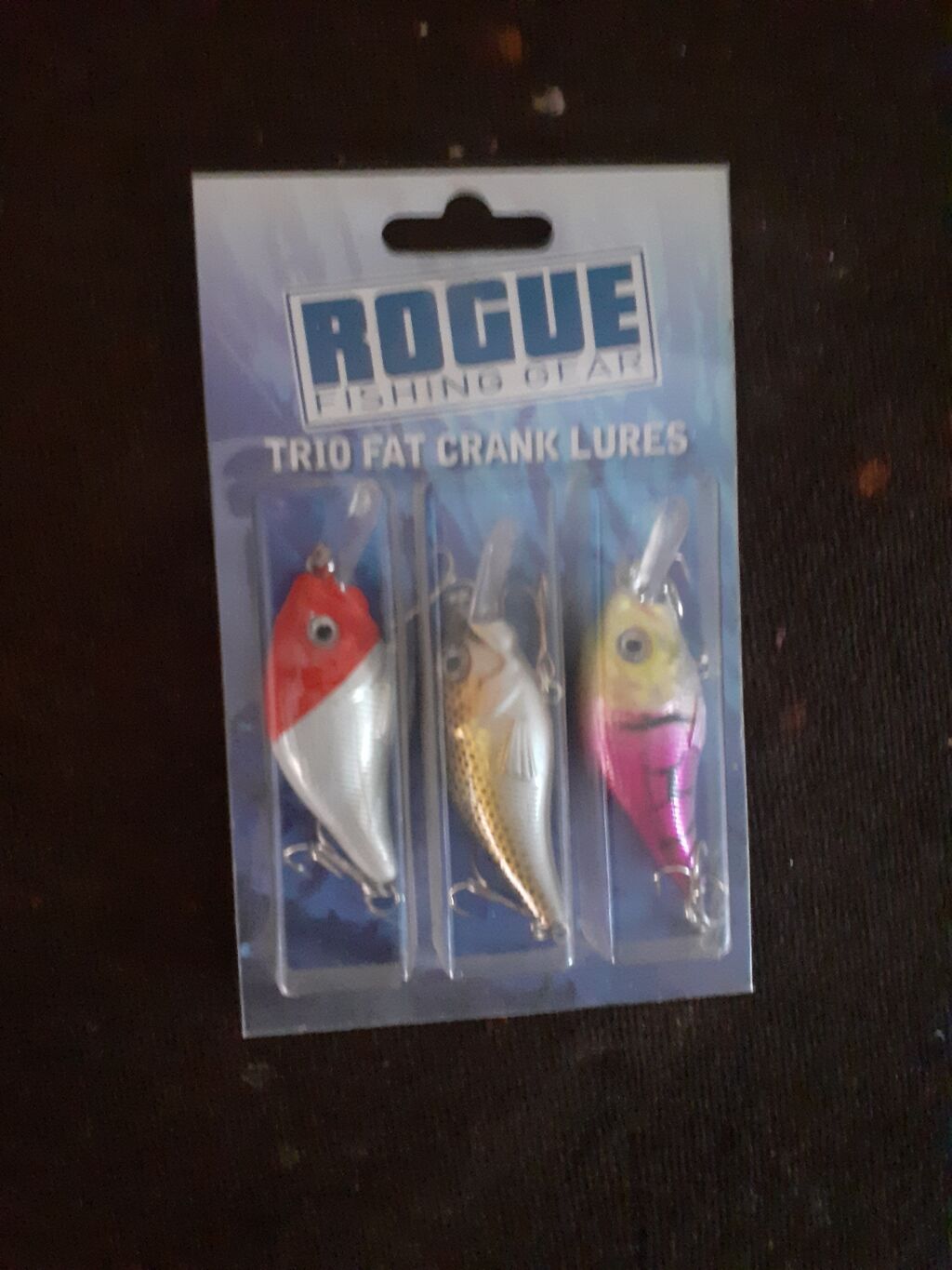 Rogue Fishing Gear – Trio Shad Lures Set od tri varalice tipa shad