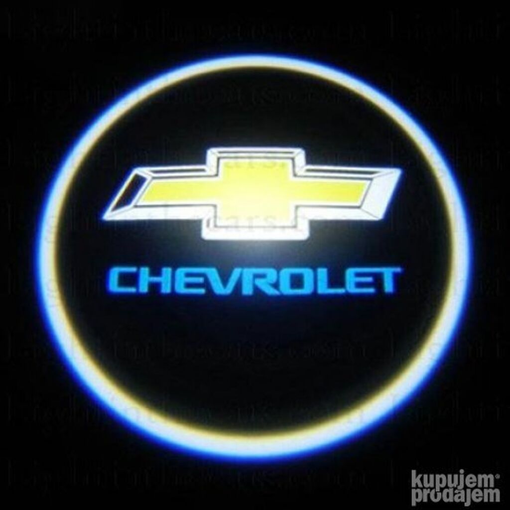 NOVI Chevrolet LOGO projektori za vrata na vasem automobilu