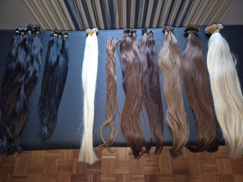 Prodajem nadogradnju kose za tehniku nanoring,1 pramen 1gr oko 65-70cm