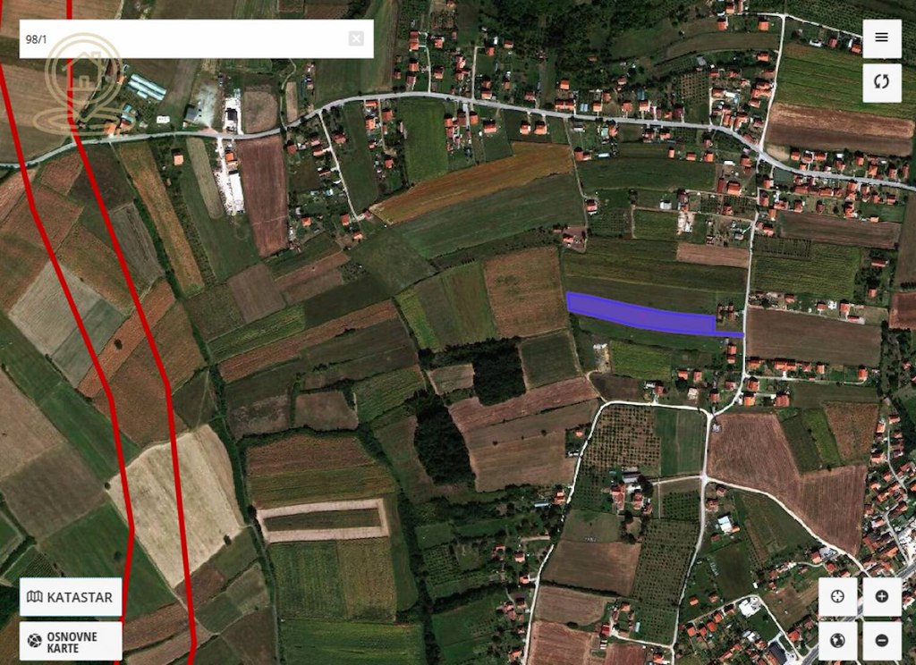 PRODAJA GRAĐEVINSKOG ZEMLJIŠTA – DRENOVAČKI PUT, KRAGUJEVAC – 60 ARI, OD