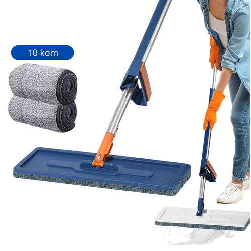 Cleanmates Praktični mop sa samoceđenjem + 10 krpa gratis