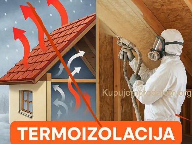 Termoizolacija poliuretanska (kanadska) pena