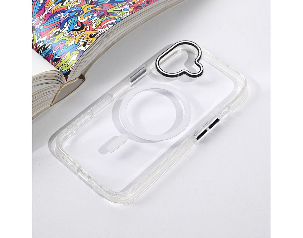 Futrola Magsafe Color Pop - iPhone 17 6.3 bela