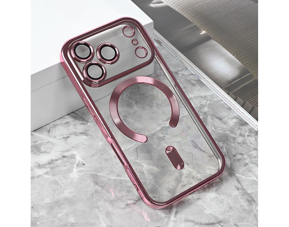 Futrola Magsafe Lux - iPhone 17 Pro 6.3 roze