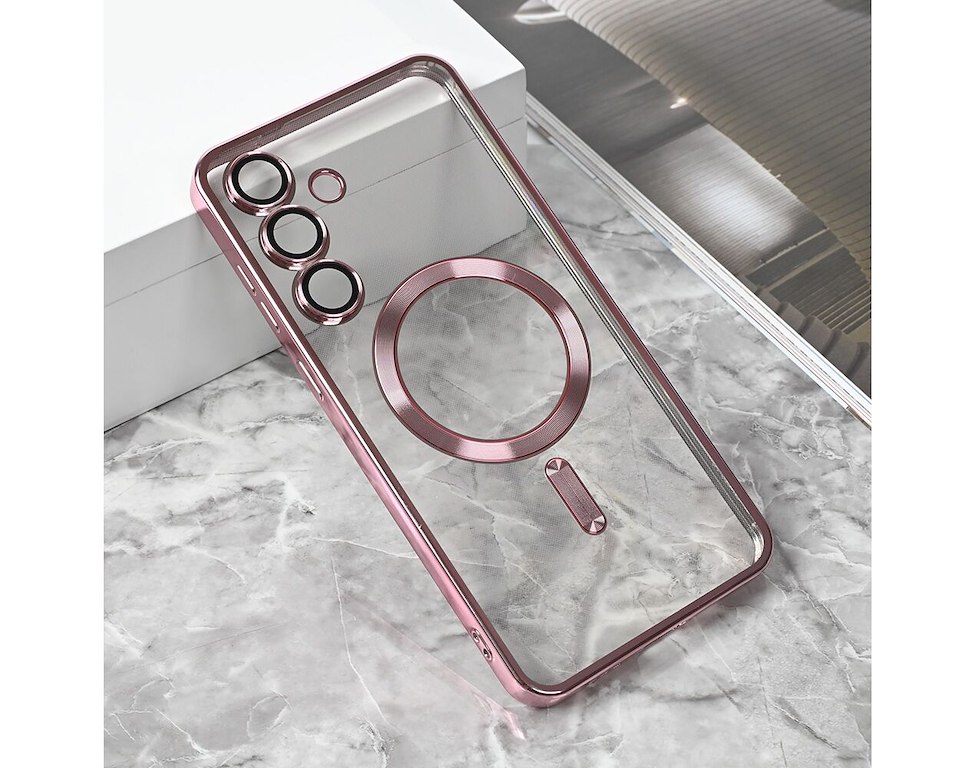 Futrola Magsafe Lux - Samsung S731B Galaxy S25 FE roze