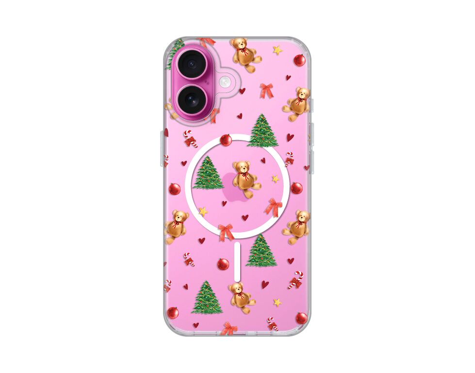 Futrola print Magsafe - iPhone 16 6.1 Merry Bear