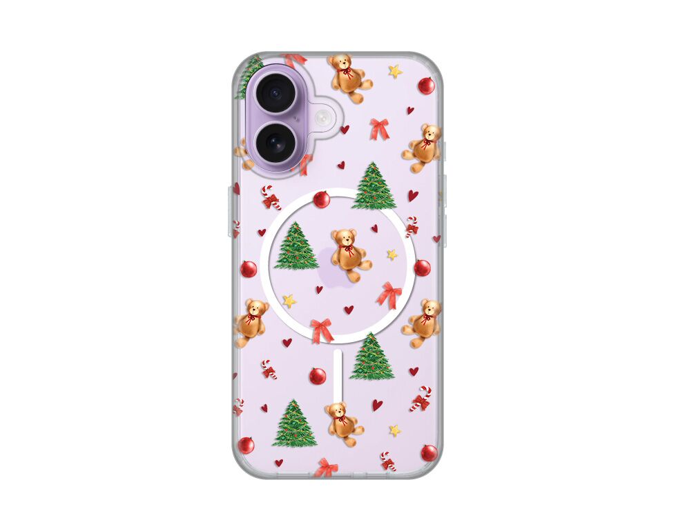 Futrola print Magsafe - iPhone 17 Merry Bear