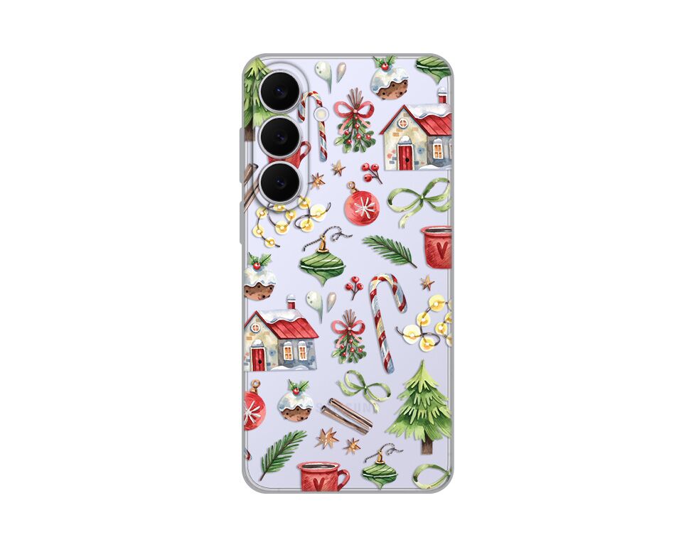 Silikonska futrola PRINT Skin - Samsung S731B Galaxy S25 Fe Winter Spirit